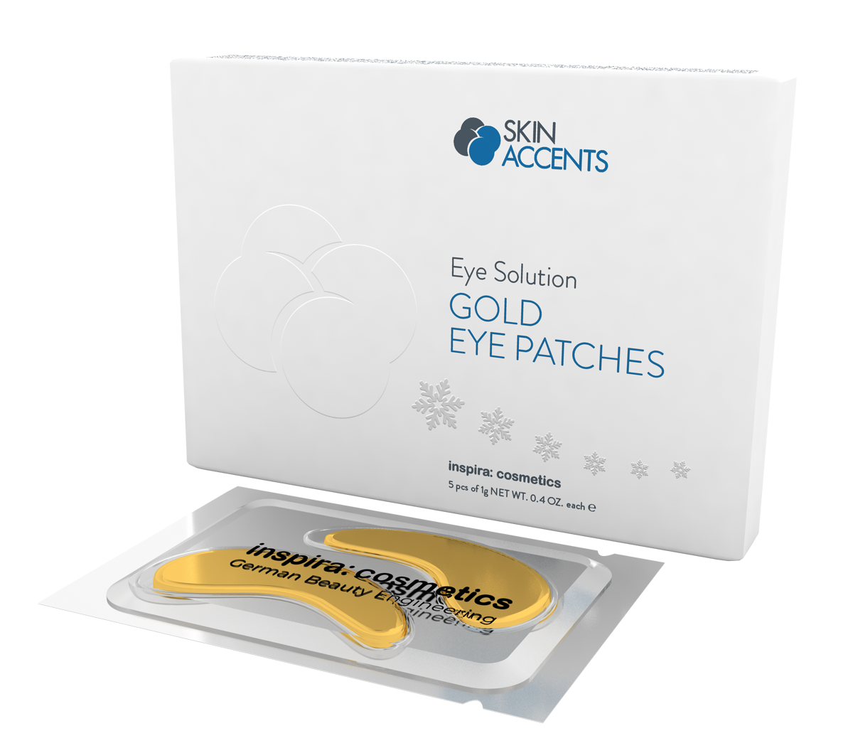 EYE SOLUTION GOLD EYE PATCHES (5pcs) | inspira: cosmetics gmbh