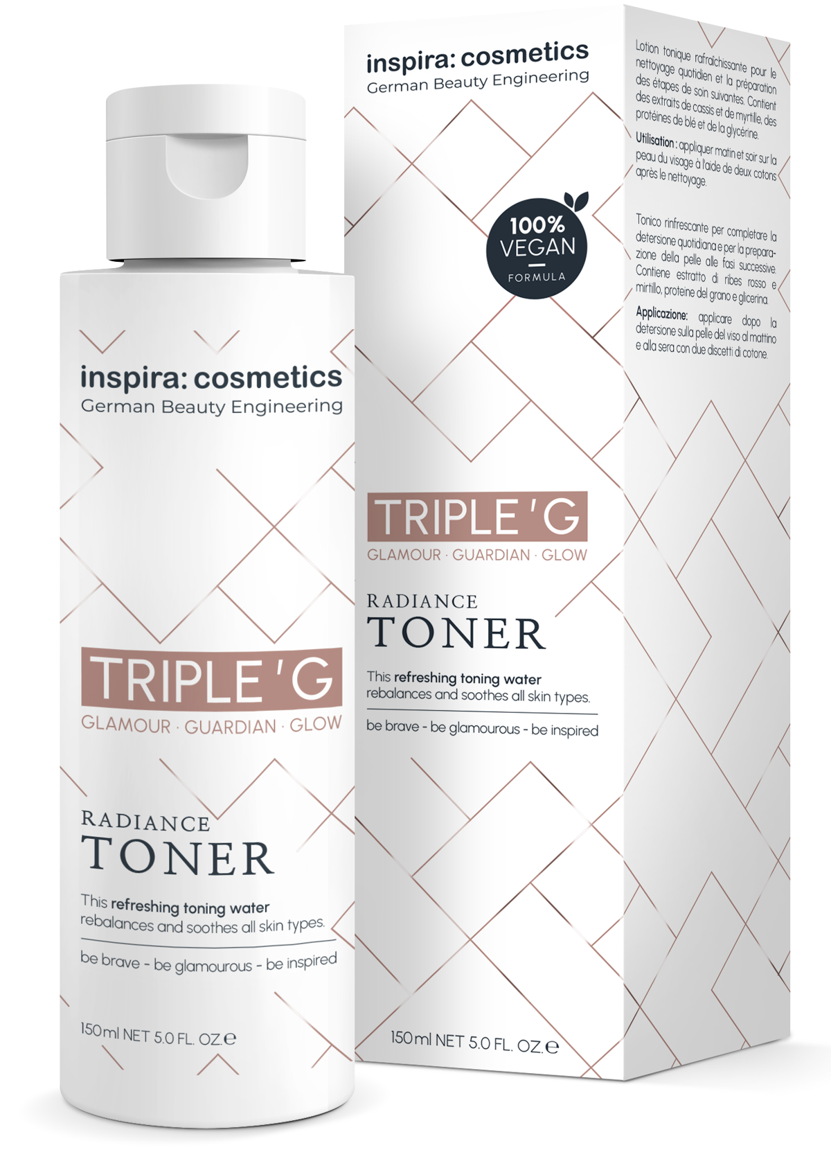 RADIANCE TONER 150 ML | inspira: cosmetics gmbh